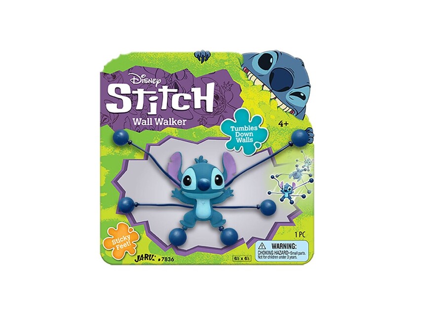 Stitch Disney Pies Pegajosos Juguete Infantil ¡míralo Caer! | active+